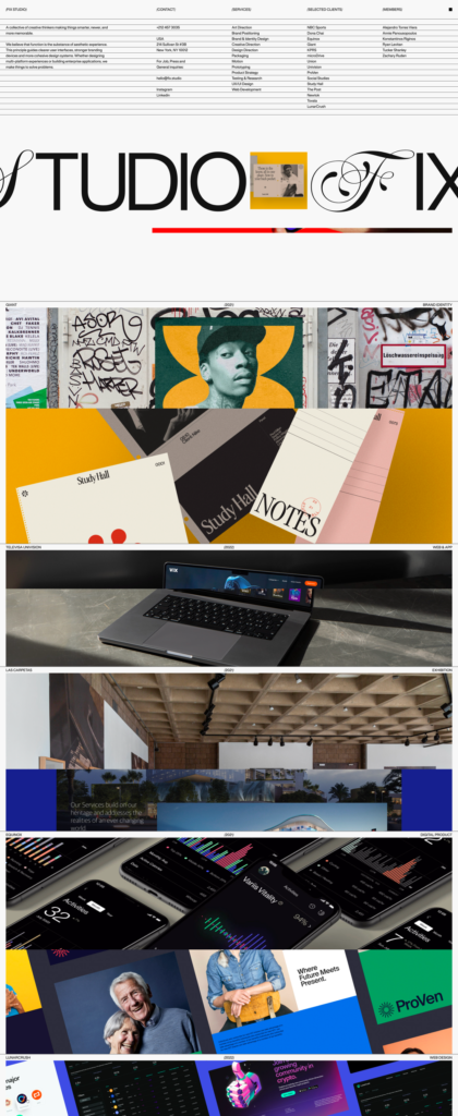 Fix Studio | HTML5 Mania